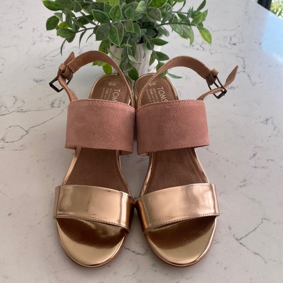 Toms | Shoes | Toms Rose Gold | Poshmark